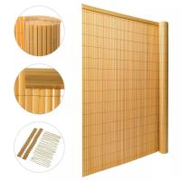 China Artificial Bamboo PVC Fence Strips For Privacy Protection for sale