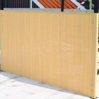 China Artificial Bamboo PVC Fence Strips For Privacy Protection for sale