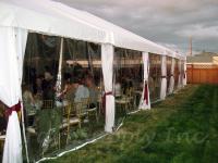 China Transparent Clear Tarp Waterproof Woven Tarpaulin with Grommets for Outdoor Camping Cover for sale