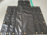 China 27*20ft 6*8 Manufacture Waterproof Truck Cover Tarpaulins Tarp System For Dump Flatbed for sale