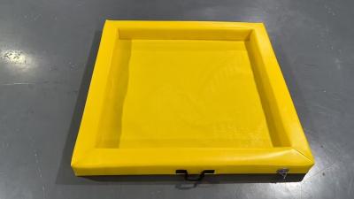 China Heavy Duty Oil Containment Basin Waterproof PVC Leak Proof For Industrial Liquid Storage for sale