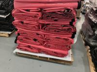 China Multicolor Furniture Fabric Manufacturing 16'*27' 8'*4' Flap 14oz PVC Vinyl Lumber Tarpaulin Cover for sale