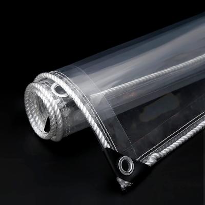 China Waterproof Tear Resistant Mildew Resistant PVC Vinyl Tarp Clear PVC Tarpaulin for Outdoor Use for sale