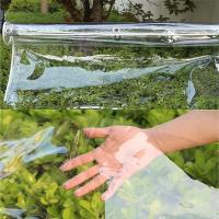 China Transparent Vinyl Tarpaulin Clear PVC Material Wedding Outdoor Awning for sale