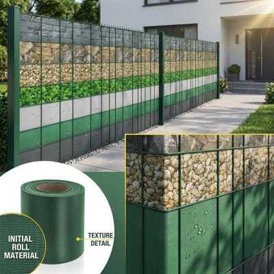 China Durable Vinyl Fence Strips offering privacy screening and weather resistance for various outdoor fencing installations for sale
