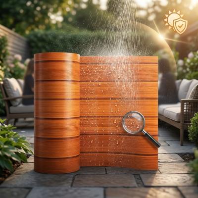 China Weather Resistant PVC Garden Fence Easy Installation Plastic Privacy Fence Outdoor Landscape Border Fence for sale