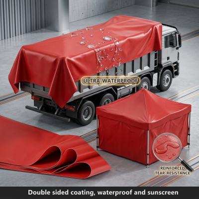 China Waterproof Dustproof Truck Cover Tarp Wear Resistant Weather Proof Tarpaulin For Dump Truck Cargo Protection for sale