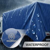 China Waterproof Truck Cover Tarp UV Resistant Heavy Duty PE PVC Tarpaulin For Truck Outdoor Protection for sale