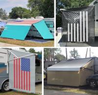 China Durable RV Awning Sunshade Anti-Aging Shade Cover For Travel Camping for sale