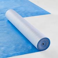 China 1m*25m And 1m*50m Temporary Plastic Flooring 120GSM - 180 GSM for sale