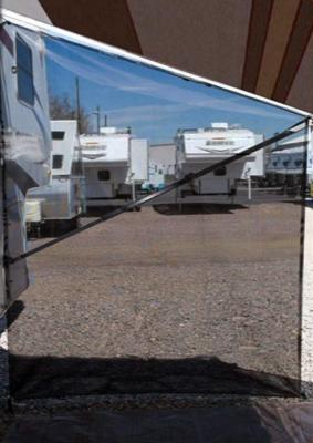 China RV Awning Sunshade Waterproof Anti UV PVC Material For Caravan Outdoor Use for sale
