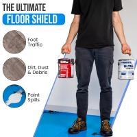 China 120GSM - 180 GSM Temporary Flooring Protection with Logo for sale