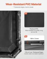 China Waterproof Under Car Garage Floor Containment Mat With Squeegee For Snow Rain Mud Oil Protection for sale