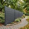 China Weather Resistant Outdoor Garden Fence European Hot Sell Simple Design Yard Border Fence for sale
