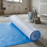 China 160g New Upgraded Tear-resistant Temporary Floor Protection Roll Waterproof Floor Protection for Construction Remodeling for sale