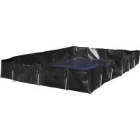 China Quick Snap Anti-Mildew PVC Waterproof Foam Wall Spill Containment Berm Oil Tank for sale