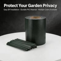 China Waterproof PVC Fence Strips Garden & Household Decor Privacy Screening Fencing Accessories for sale