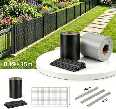China Waterproof PVC Fence Strips Garden & Household Decor Privacy Screening Fencing Accessories for sale