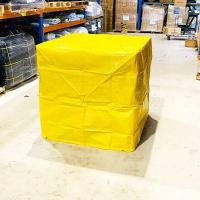 China Waterproof Thermal Cover Pallet Hood Plastic Closed Pallet Top Cargo Cover for sale