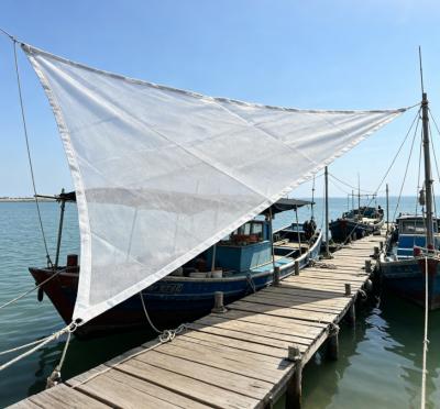 China White Fortification of the perimeter of the triangle Shade Sail for sale