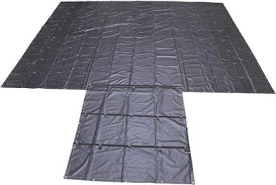 China 16oz Waterproof Tear-Resistant Lumber Tarp for Flatbed Truck Cover PVC Tarpaulin for sale