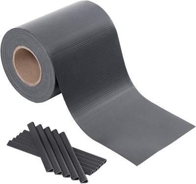 China Weather Resistant PVC Privacy Fence Strips Custom Size Outdoor Vinyl Fence Slats For Garden Farm for sale