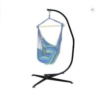 China Outdoor Activity Colorful Canvas Camping Hammock with Stand Weight Capacity 260KGS for sale