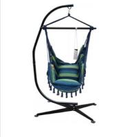 China General Outdoor Furniture Durable Solid Steel C-stand Hammock Chair Heavy Duty Swing for sale