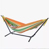 China Outdoor Double Hammock With Stand Stainless Steel Stylish with Attractive for sale