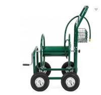 China Customized Four-wheel Garden Hose Reel Cart for Expanding Hose Industrial Durability for sale