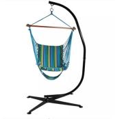 China 260KGS Weight Capacity Hammock Chair with Customized Color and Comfortable C Stand for sale