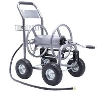 China Handy Pull Wheeled Frame Camping Garden Flower Water Wagon with Trolley and Hose Cart for sale