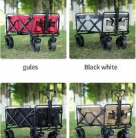 China Outdoor Furniture 300LBS Portable Steel and Iron Folding Shopping Cart for Hand Truck for sale