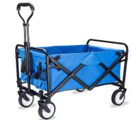 China Outdoor Furniture 300LBS Portable Steel and Iron Folding Shopping Cart for Hand Truck for sale