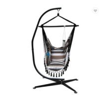 China 300LBS Heavy Duty C Style Outdoor Hammock Chair Stand for Mail Packing Performance for sale