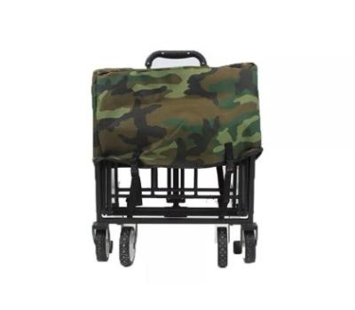 China Versatile Four-wheel Folding Wagon for Camping Beach Picnic Sports Portable and Sturdy for sale