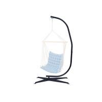 China Modern Design Style Portable Heavy Duty Hammock Stand Folding Steel Stand for Outdoor for sale