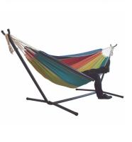 China Camping Double Hammock With Stand Easy Assembly Dust Proof Household for sale