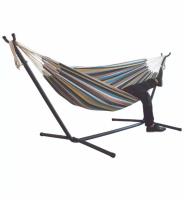 China Camping Double Hammock With Stand Easy Assembly Dust Proof Household for sale