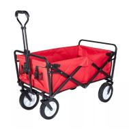 China Portable Steel Iron Folding Wagon for Garden Camping Multipurpose Outdoor Tools Trolley for sale