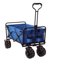 China 260KGS Weight Capacity Four-Wheel Portable Folding Wagon for Outdoor Garden Park Utility for sale