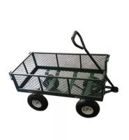 China Portable Heavy Duty Garden Yard Trolley Wagon Cart for Qingdao Loading and Unloading for sale