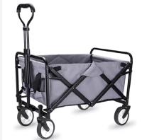 China Fabric Roll Container Collapsible Utility Cart for Industrial and Beach Shopping 86*46*85 for sale