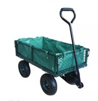 China Outdoor Heavy Duty Steel Mesh Tool Cart with Environmental Protection Powder Coating for sale