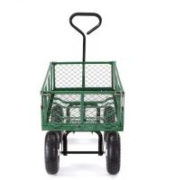 China Outdoor Heavy Duty Steel Mesh Tool Cart with Environmental Protection Powder Coating for sale