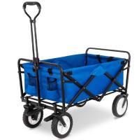 China Collapsible Foldable Wagon Cart Comfort and Ergonomics Folding Utility Cart With Wheels for sale