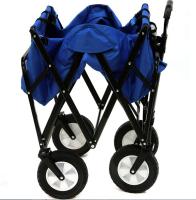 China Collapsible Foldable Wagon Cart Comfort and Ergonomics Folding Utility Cart With Wheels for sale