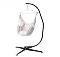 China Portable Iron Stand Garden Hammock Chair Swing Weight Capacity 260KGS Easy to Assemble for sale