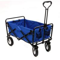 China Multi-Purpose Fabric Camping Trolley Folding Wagon for Tools and Gear for sale