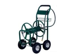 China Customized Stainless Steel Four Wheel Garden Hose Reel Cart for Your Specific Needs for sale